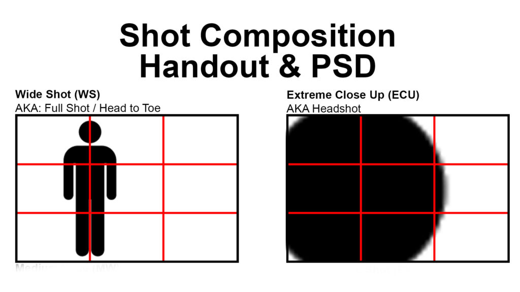 Shot Composition Handout - Church Media Drop