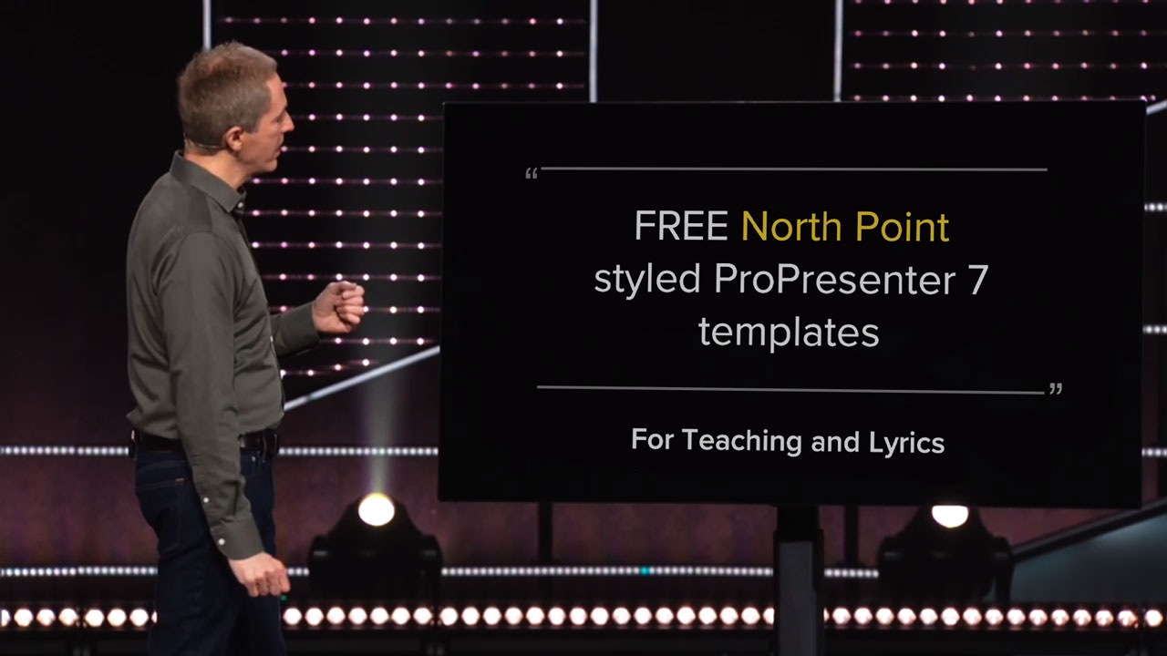 ProPresenter Theme Set - Church Media Drop